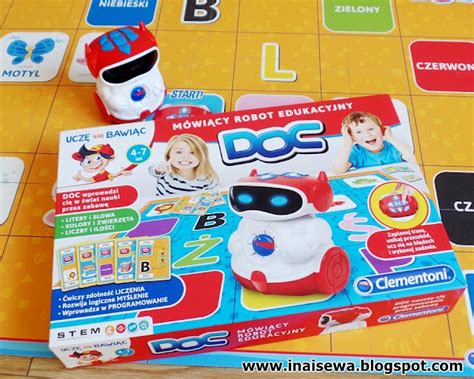 Ina I Sewa Doc Mówiący Robot Edukacyjny Clementoni