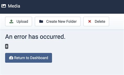 Filesystem Local Breaks Media View When Custom Directory Removed