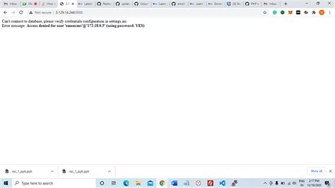 Issue While Running Image Of Emoncms Docker Emoncms