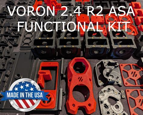 Voron 2 4 R2 Asa Full Printed Parts Kit Stealthburner Multi Etsy