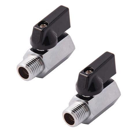 Mbvm Series Brass Mini Ball Valve Lever 14 Npt Male X Npt Female