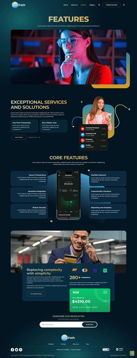 Paypath Fintech And Online Payment Gateway Html5 Template Html5