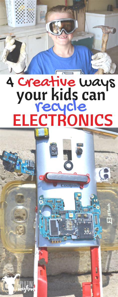 Four Creative Ways To Recycle Your Old Electronics Uplifting Mayhem