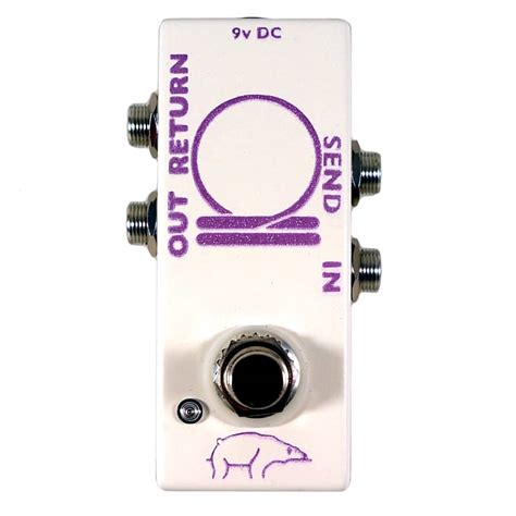 True Bypass Effects Loop Switcher Lazy Bear Effects Reverb
