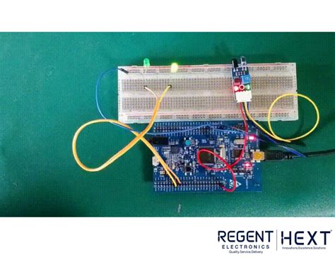 interfacing ir sensor with stm32 discovery board regent electronics