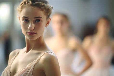 Premium Photo Beautiful Young Ballet Dancers