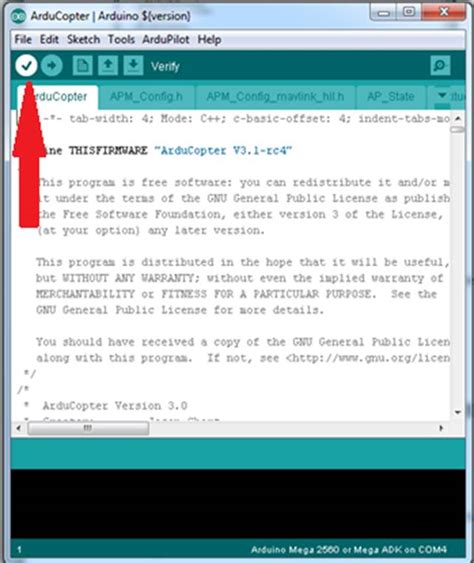 Archived Building Ardupilot For Apm2x On Windows With Arduino — Dev Documentation