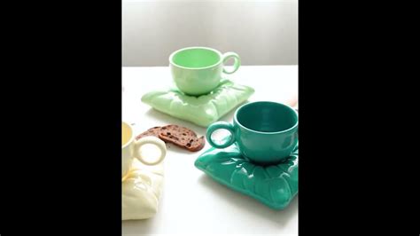 귀여운 카페 머그컵 머그잔 수입 커피잔 Youtube