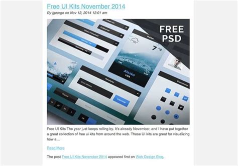 Images In Rss Mailchimp Email Campaigns Web Design Blog