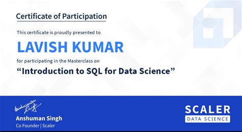 Lavish Kumar On Linkedin Sql Datascience