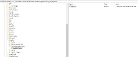 Jabfox 211 Not Finding Jabref 42 Native Messaging Version On