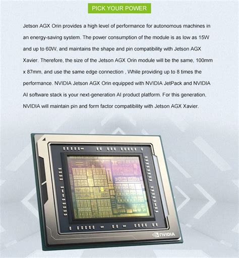 NVIDIA Jetson AGX Orin 32GB Module 200 TOPS AI Performance