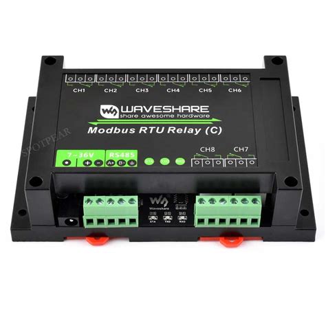 工业级8路rs485 Modbus Rtu磁保持继电器模块带隔离保护