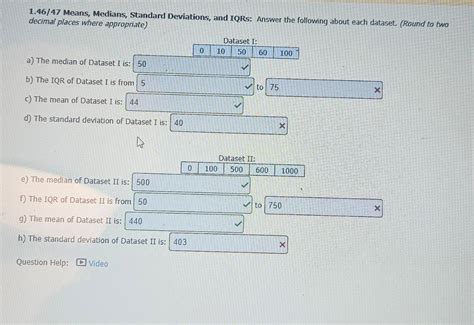 solved 1 46 47 means medians standard deviations and