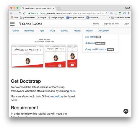 Bootstrap Images Bootstrap Dyclassroom Have Fun Learning