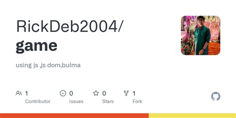 Github Rickdeb2004game Using Js Js Dombulma