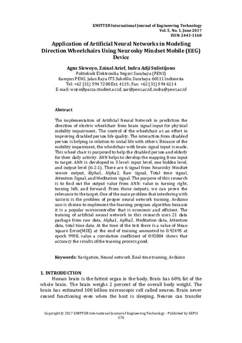 Pdf Application Of Artificial Neural Networks In Modeling Direction