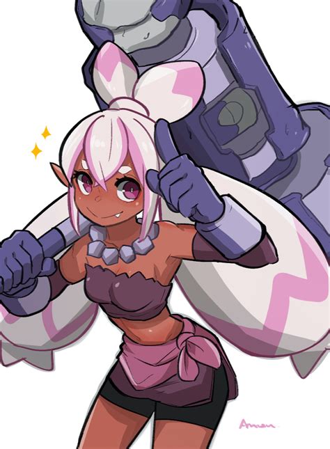 Tinkaton Pokemon Drawn By Amazu Kurozu Danbooru