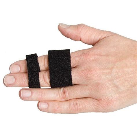 Buddy Loops Finger Splint 13 Mm Black Per 5 Homecare Webshop