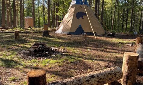 Unique Camping Experience In A Native American Tipi 【 Aug 2024 】 In