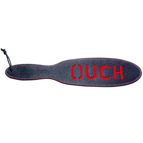 Grain Leather Ouch Paddle Sexyland