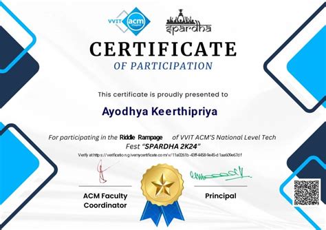 Ayodhya Keerthi Priya On Linkedin Techfest Coding Learning Vvitacm Gameofcoders Achievement