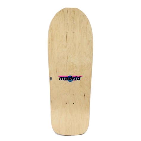 Madrid Claus Grabke 1075 Black Skateboard Deck Reissue