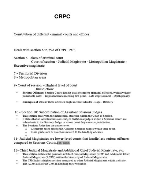 Unit 1 2 Crpc Pdf Bail Magistrate