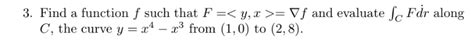 Solved Find A Function F Such That F Chegg Com