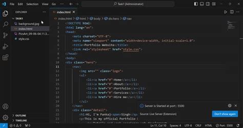 Pankaj Singh On Linkedin Hey Connection I Have Completed Task 1 At