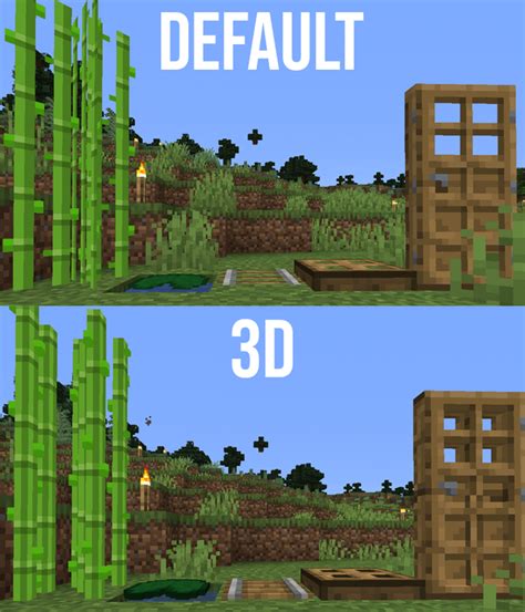 Default 3d Minecraft Texture Pack 18 1710 Youtube Default 3d Texture