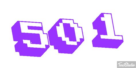 501 Number Animated  Logo Designs