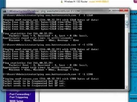 How To Speed Up Your Router By Tweaking The MTU Settings Computer Networking WonderHowTo