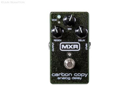 Gear Hunter Mxr Carbon Copy Delay Pedal