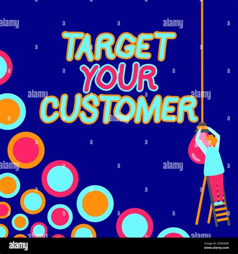 Hand Writing Sign Target Your Customer Business Idea Attract And Grow Audience Consumers And