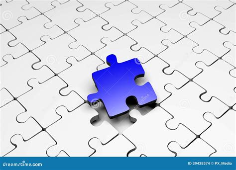 Puzzle Jigsaw Problem Solution Complicity Concept Idea Solving 3d Stock Illustration