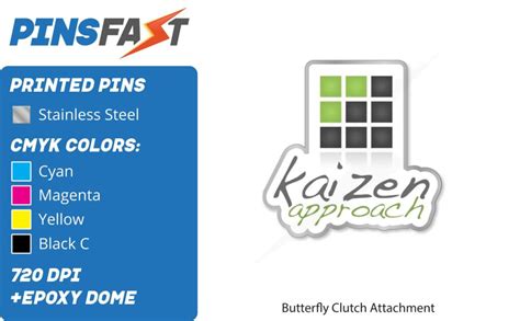 Kaizen Approach Pins Pins Fast