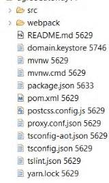 Node Js Blank Home Page JHipster Angular4 Gateway Stack Overflow