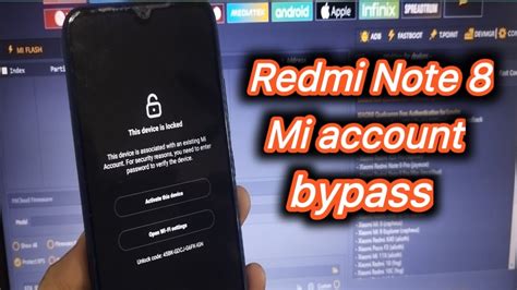 Redmi Note Disable Mi Cloud Bypass Frp Redmi Note Bypass Mi Account By Unlocktool Youtube