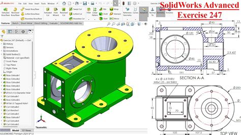 Solidworks Advanced Tutorial Exercise 247 Youtube