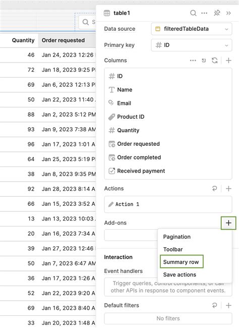 Getting Summary Row Where The Table Has Dynamic Columns 2 By