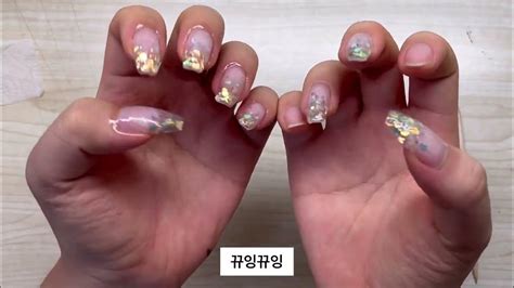 아트 영상 날라간 기념으로 올리는 필오프베이스 사용법and 케어 영상🥹 모두 새해 복 많이 받으세요 네일 케어 셀프네일 필 오프 베이스 다이소 필오프베이스