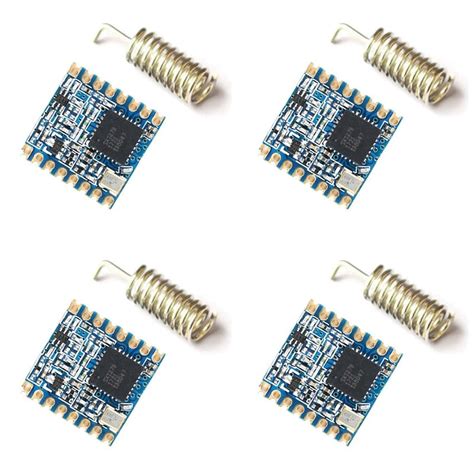 4x Lora Module Sx1276 Wireless Transceiver Module Spread Spectrum Long Range Wireless