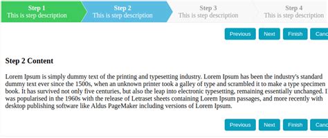 Jquery Smart Wizard A Free And Open Source Step Wizard Plugin For