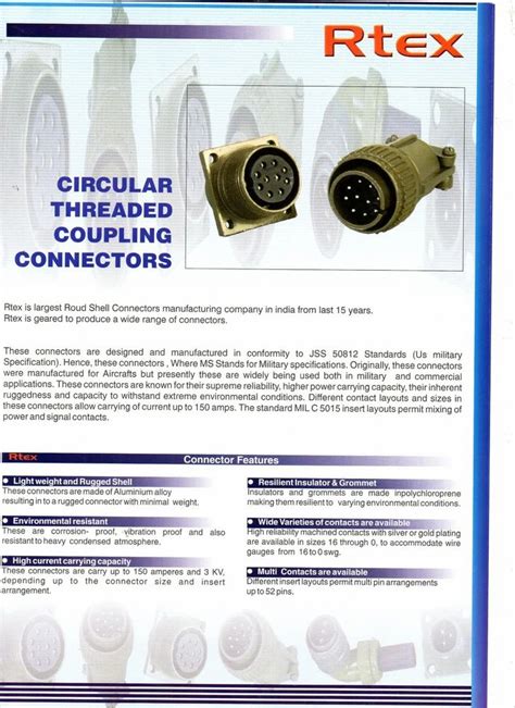 Rtex Encoder Connector For Encoders 15 Mm At Rs 549set In Pune Id