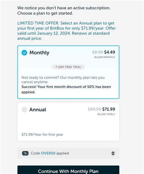 Britbox Promo Codes 4 Off Coupons Sep 2025