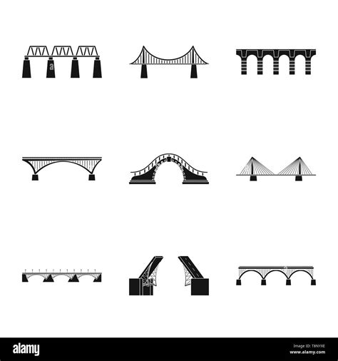 Isolated Object Of Construct And Side Sign Set Of Construct And Bridge