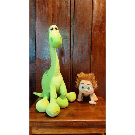 ตุ๊กตาจากเรื่องผจญภัยไดโนเสาร์เพื่อนรัก The Good Dinosaur ตุ๊กตาไดโนเสาร์ ตุ๊กตาอาร์โลandสปอต