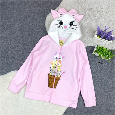 Sg0247 เสื้อกันหนาว ลายแมวมาลี แมวซิลเวสเตอร์ ฮู้ดการ์ตูน Stylegu Fashion Thaipick