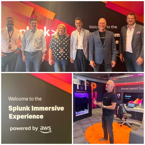 John Newson On Linkedin Fantastic To Visit The New Splunk Immersive Experience Powered By Amazon…